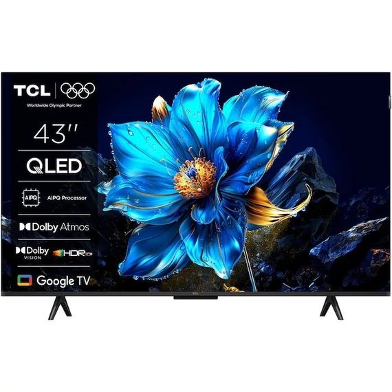 TCL 43P7K LED Televízió 109cm 4K QLED HDR Google TV - Tcl ...