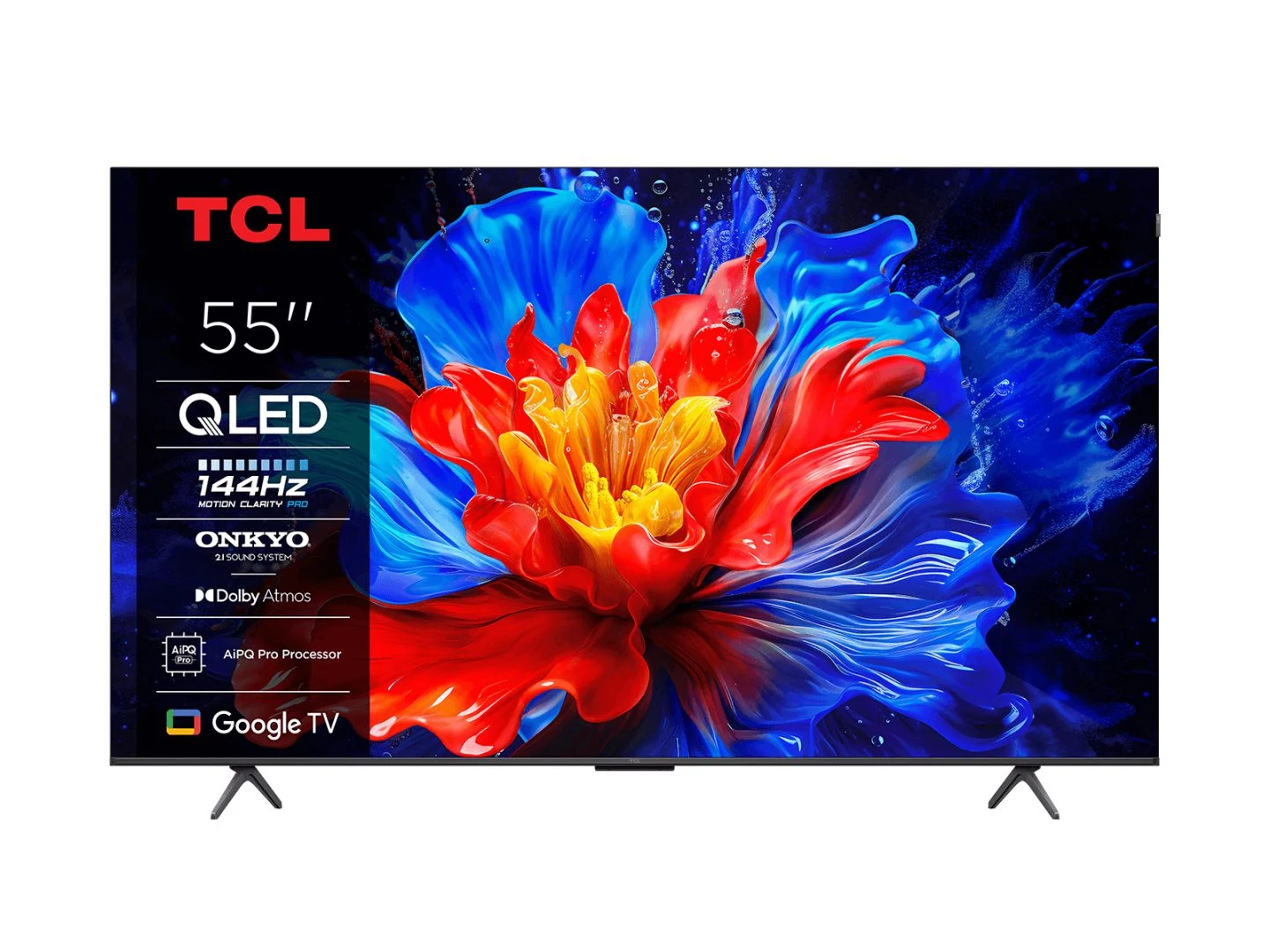 TCL 55P8K LED Televízió 139cm 4K QLED HDR Google TV - Tcl ...